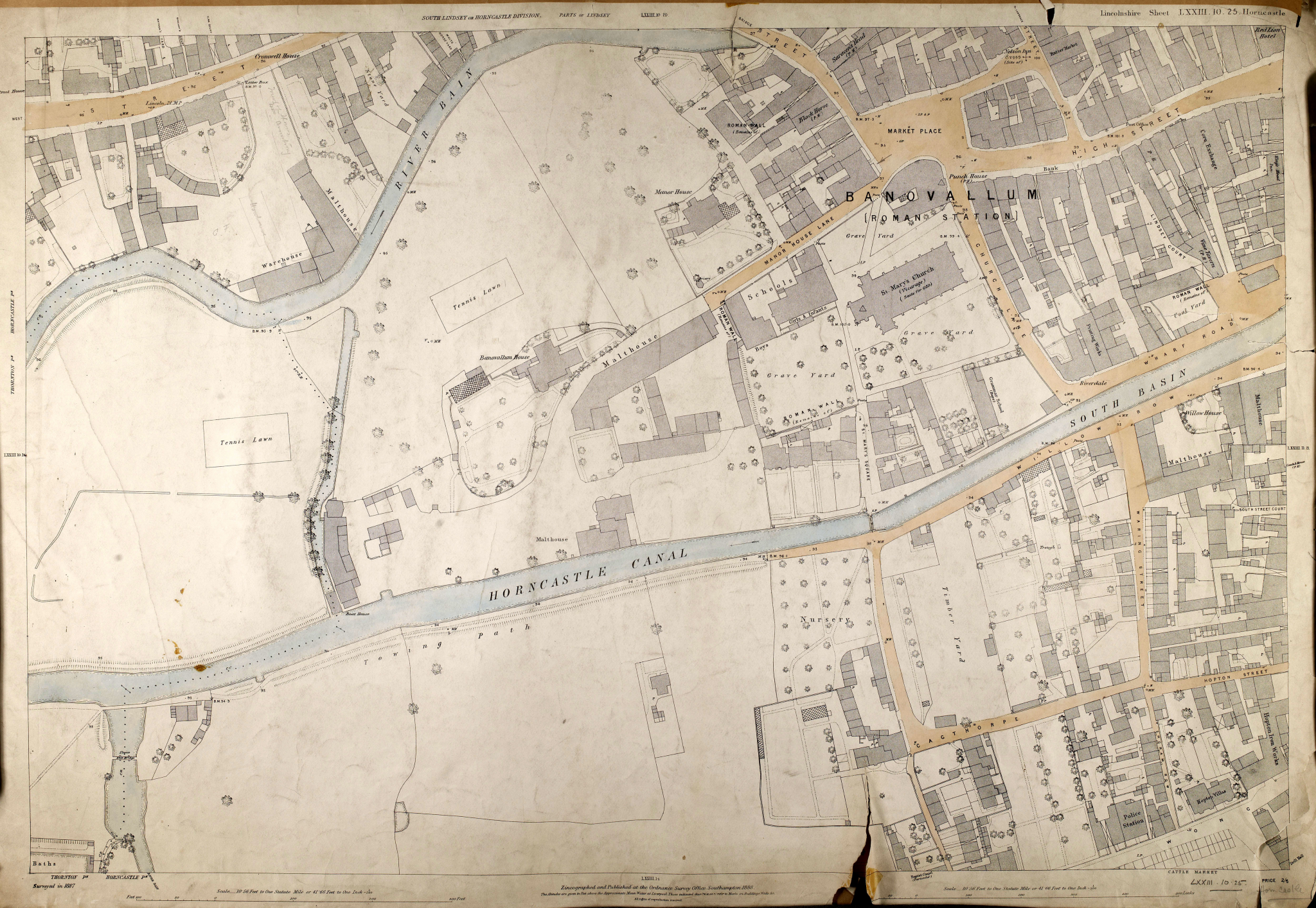 Street Maps & Aerial Views - Horncastle History